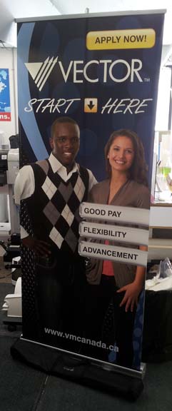 vector bannerstand – GlobalSigns.ca
